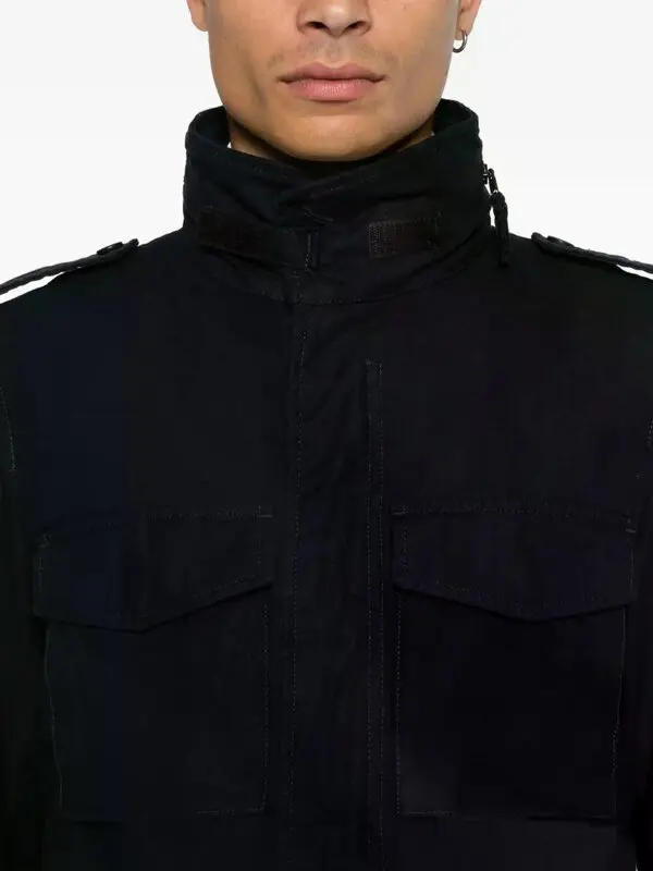 Aspesi Drawstring Jacket - Blue