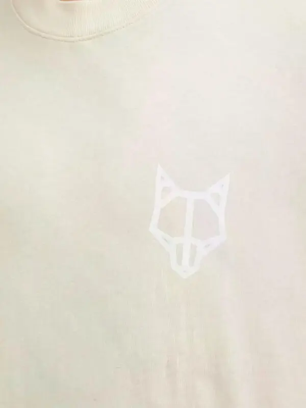 NAKED WOLFE Logo-print T-shirt - Neutrals
