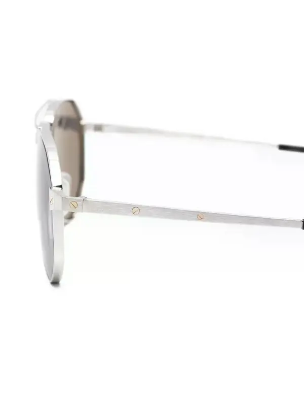 Cartier Santos De Aviator Sunglasses