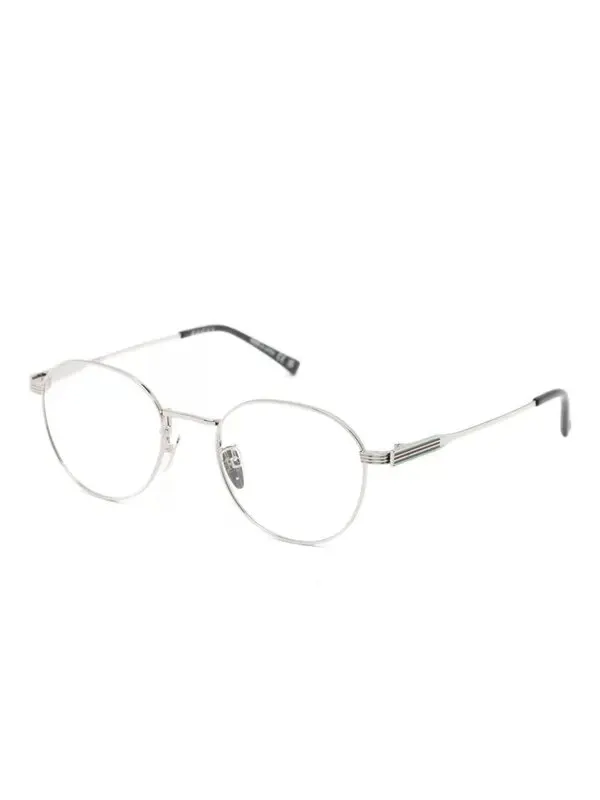 Gucci Round Frame Glasses - Silver