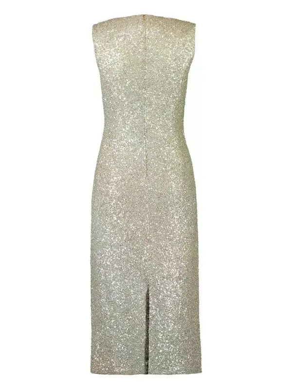 Michael Kors Sequin Sheath Midi Dress