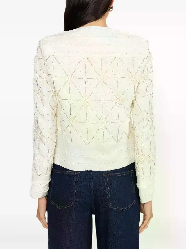 CHRISTY LYNN Jessie Beaded Geometric Jacket