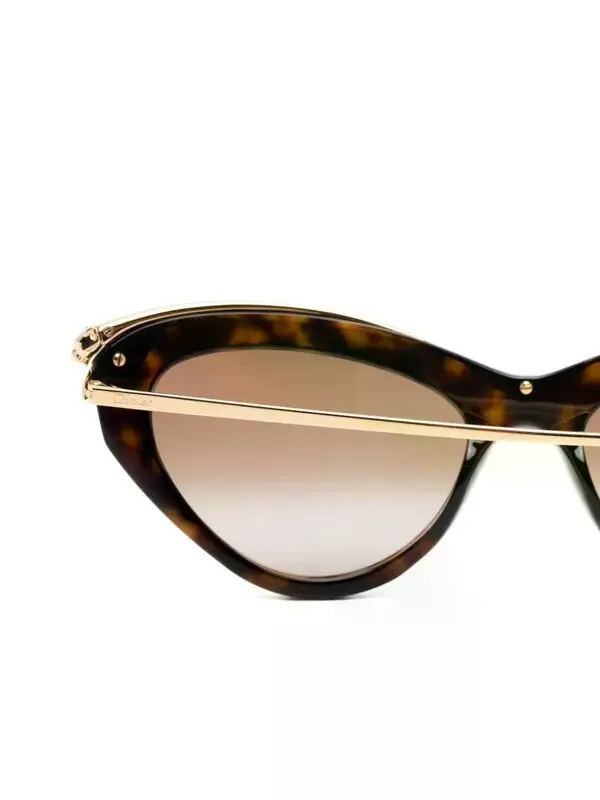 Cartier Cat Eye Sunglasses - Brown