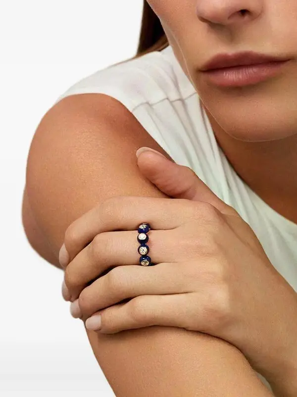 Melissa Kaye 18k Yellow Gold Audrey Diamond Eternity Band Ring