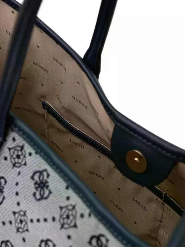 Guess Monogram Tote Bag