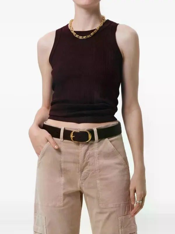Citizens Of Humanity Isabel Ribbed Tank Top - Brown