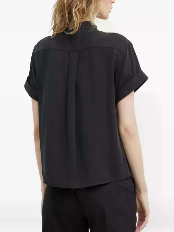 Theory Button-up Shirt With Pocket Detail