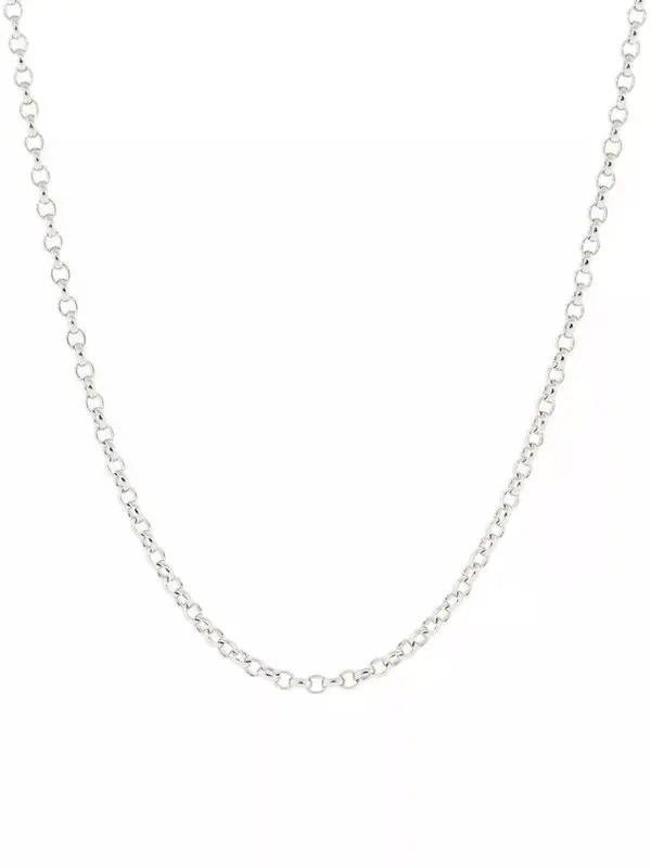 Tamara Comolli 18kt White Gold Belcher Chain Necklace