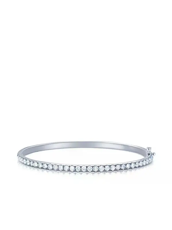 Kwiat 18k White Gold Diamond Tennis Bracelet - Silver