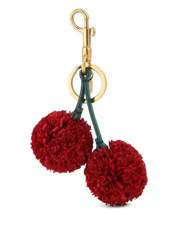 ANYA HINDMARCH Cherry Charm Keyring