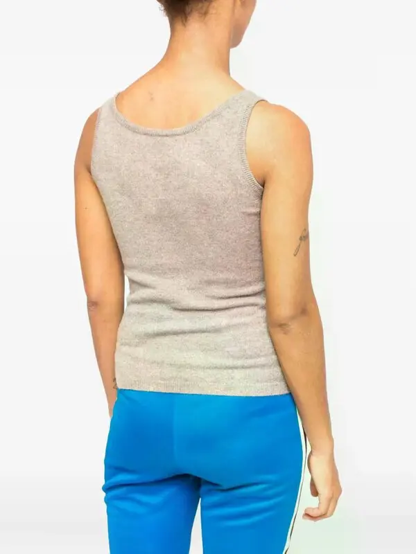 LA ROSE Knit Tank Top - Neutrals