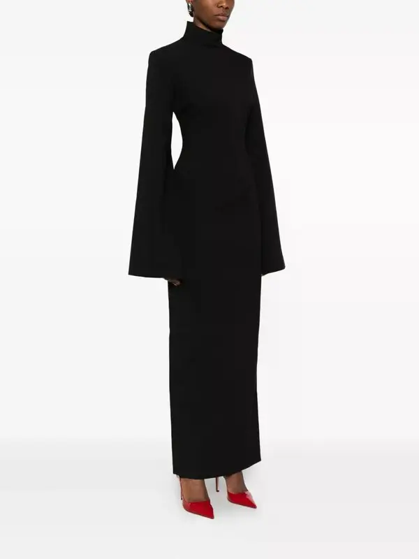 Solace London Josefine Long-sleeve Maxi Dress