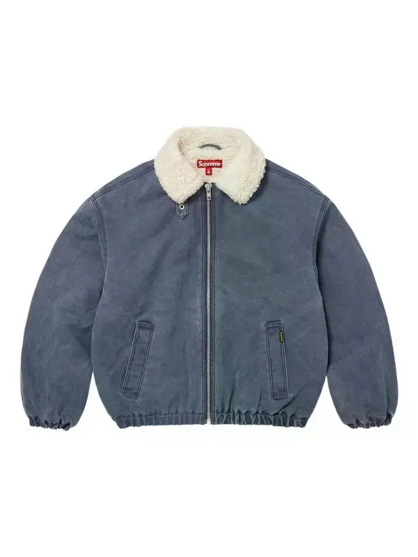Supreme Sherpa Lined Bomber Jacket