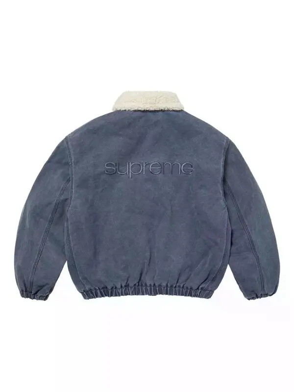 Supreme Sherpa Lined Bomber Jacket