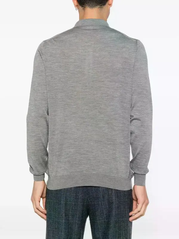 Kiton Mélange-effect Polo Shirt
