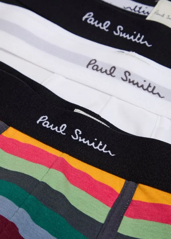 Paul Smith Stretch-cotton Trunks - Multicoloured