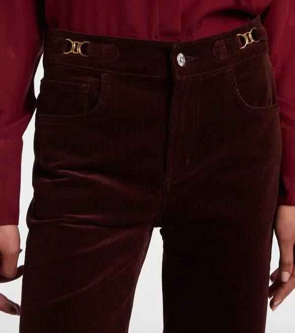 Citizens Of Humanity Kimberly Cotton Corduroy Flared Pants