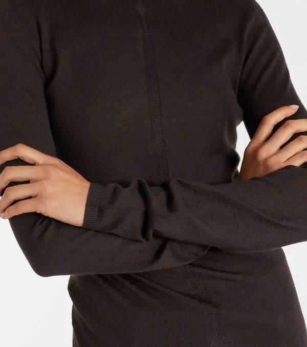 Gabriela Hearst Steinem Cashmere-blend Turtleneck Sweater - Black
