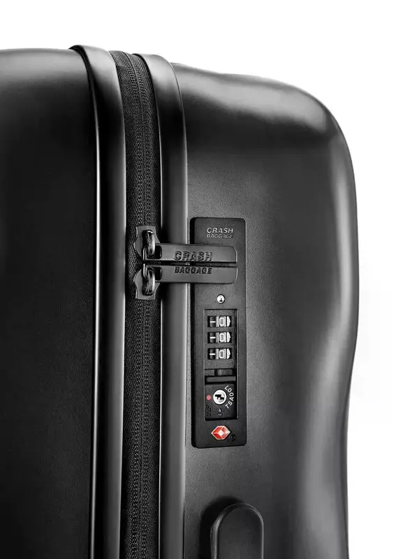 CRASH BAGGAGE Logo-detailed Suitcase