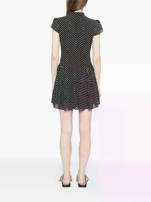 REFORMATION Maven Polka Dot Dress