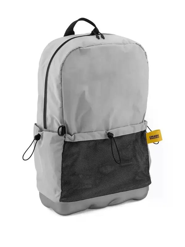 CRASH BAGGAGE Logo-detail Backpack - Grey