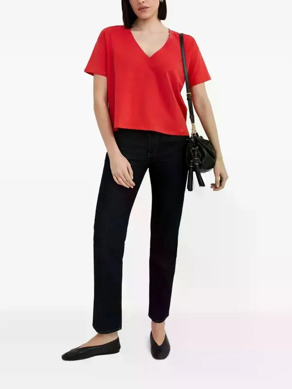 Loulou De Saison V-neck Short-sleeve T-shirt
