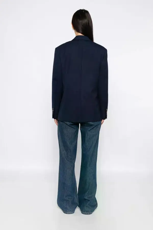 Lacoste Logo-embroidered Blazer