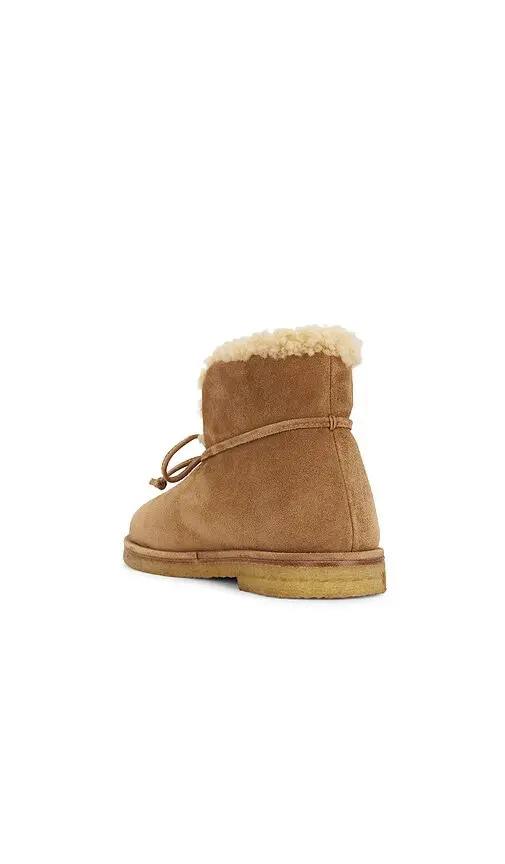 BY MALENE BIRGER Suede Tie Fastening Boots