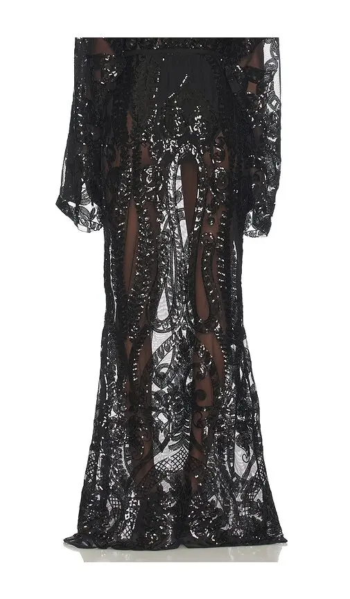 Norma Kamali Obie Long Skirt