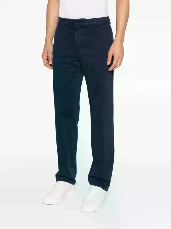 DONDUP Belt-loop Trousers - Blue