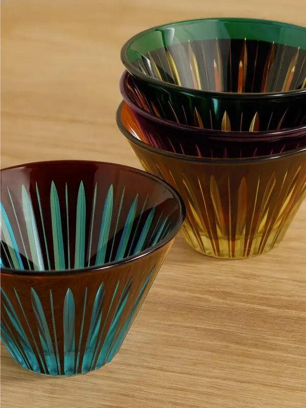 L'Objet Prism Set Of Four Bowls