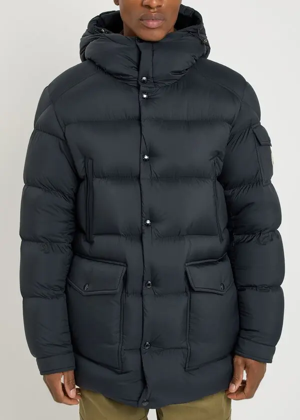 Moncler Bretagne Padded Hooded Shell Parka