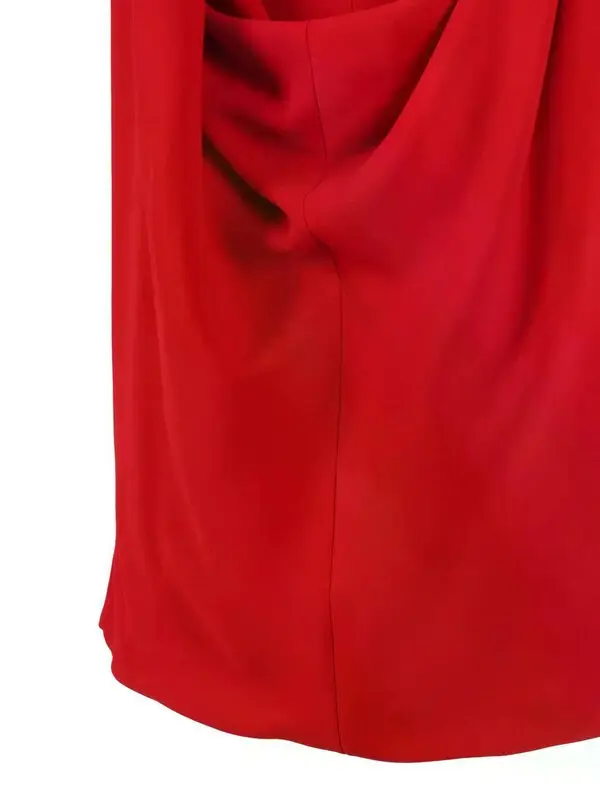 Alberta Ferretti Draped Mini Dress