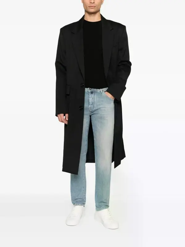 Jacob Cohen Scott Button Jeans - Black