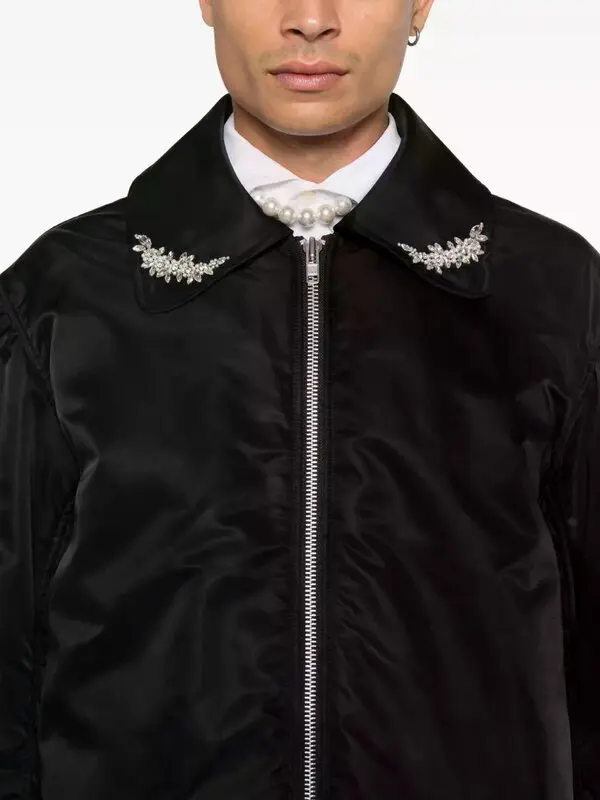 Simone Rocha Embellished Bomber Jacket