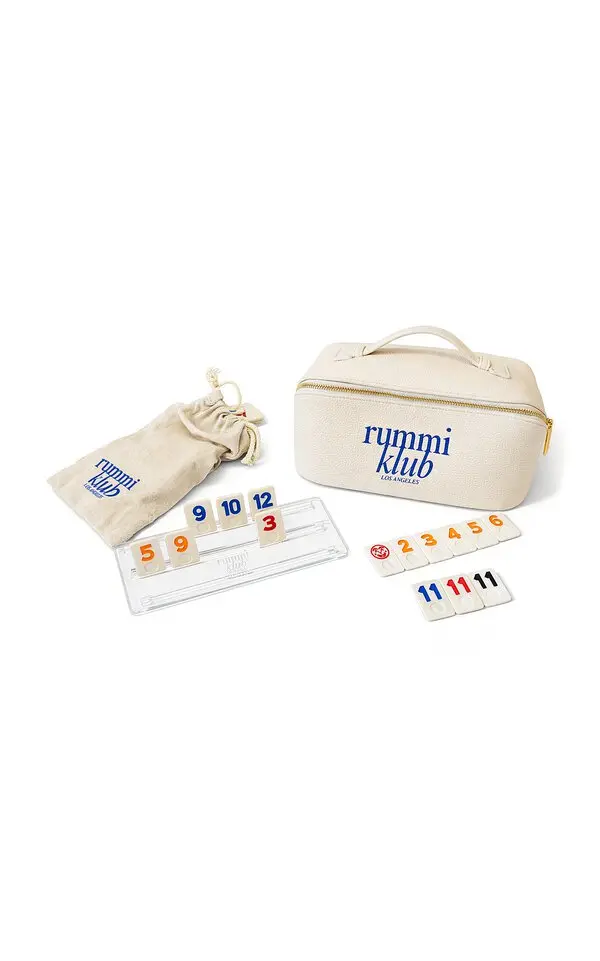 RUMMIKLUB LA Rummi Vanity Game Set