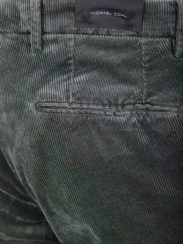 MICHAEL COAL Corduroy Trousers - Grey