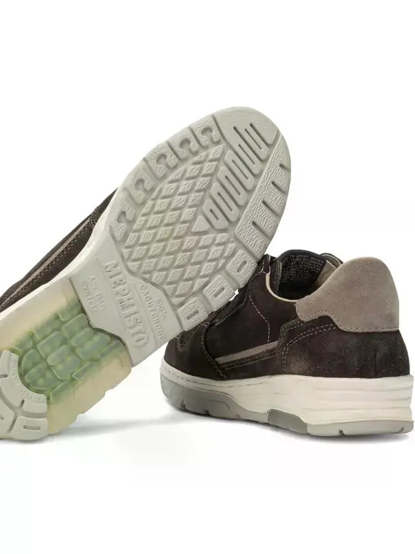 MUSTO Suede Panel Sneakers