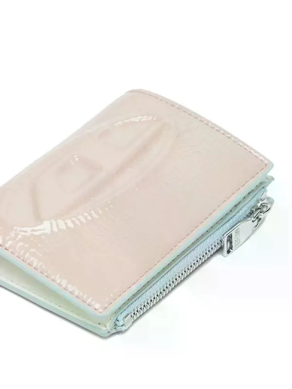 DIESEL® Embossed-logo Zip-fastening Wallet