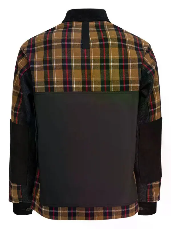 Junya Watanabe Plaid Jacket - Brown