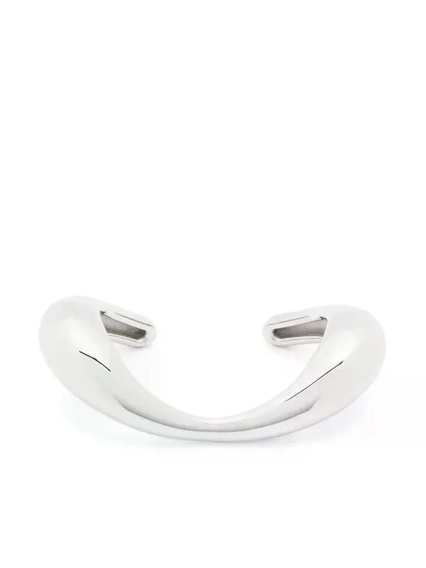 Charlotte Chesnais Lips Sterling Cuff Bracelet - Silver