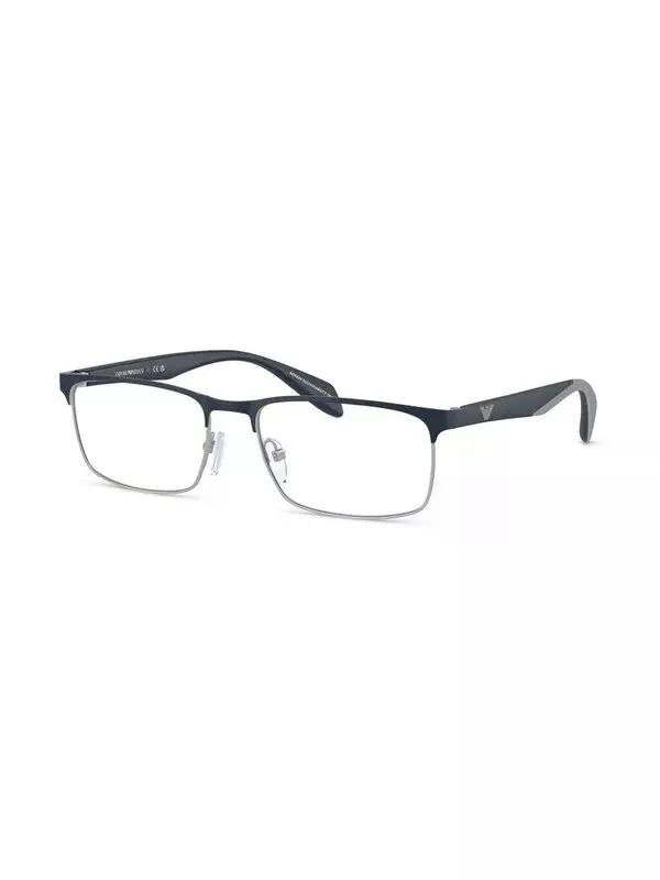 Emporio Armani Rectangle Frame Eyeglasses