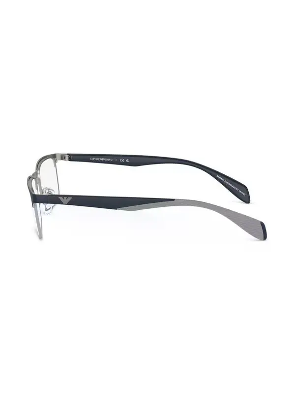 Emporio Armani Rectangle Frame Eyeglasses