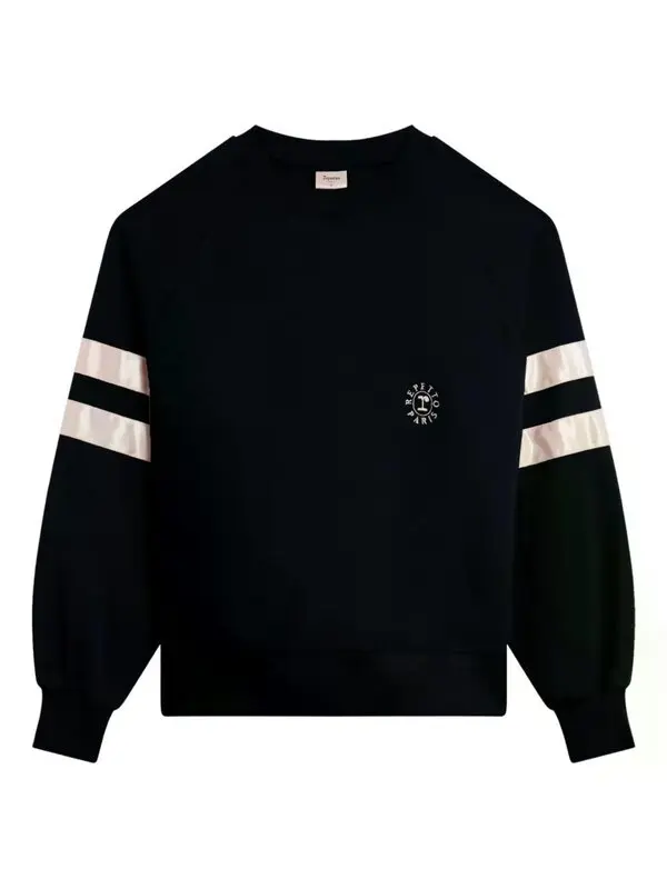 Repetto Sweatshirt With Satin Stripe Detail