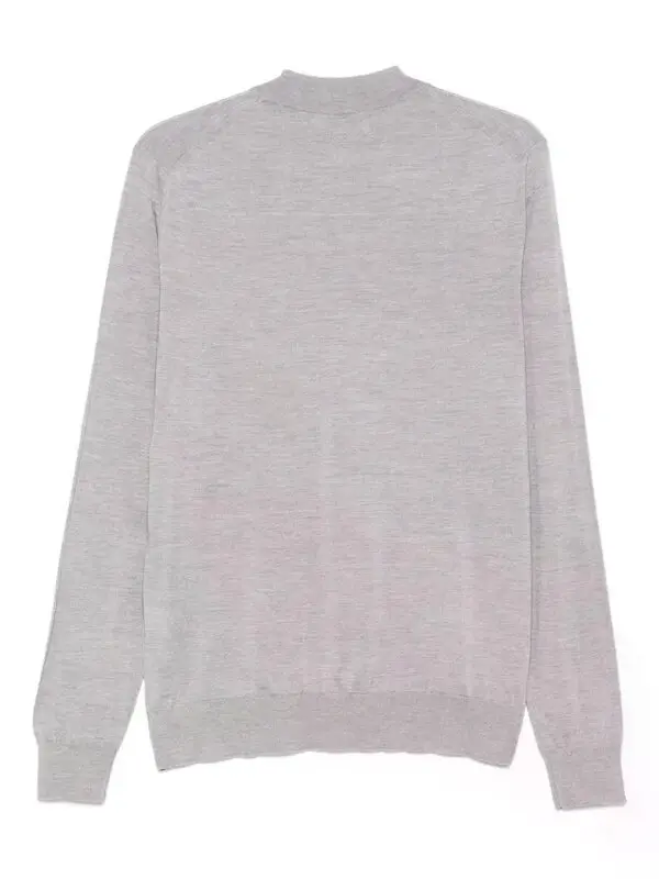 FERRANTE Crew Neck Sweater - Grey
