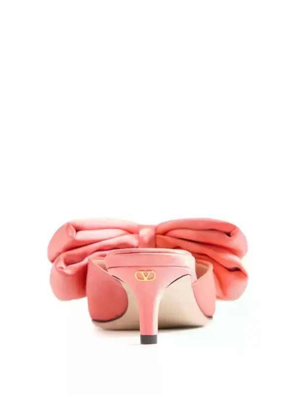 Valentino Garavani Satin Mules 45mm - Pink