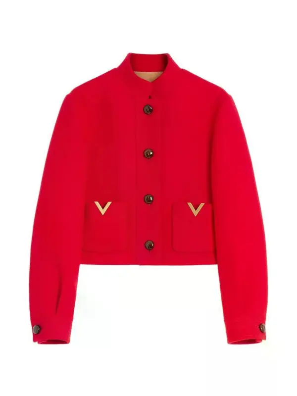 Valentino Garavani Drill Double Caban Jacket