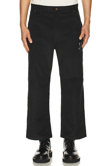 HONOR THE GIFT Novelty Cord Pant - Black