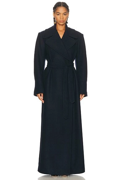 Dries Van Noten Rafaella" Belted Wool Coat