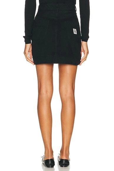 BODE Knolly Brook Denim Skirt